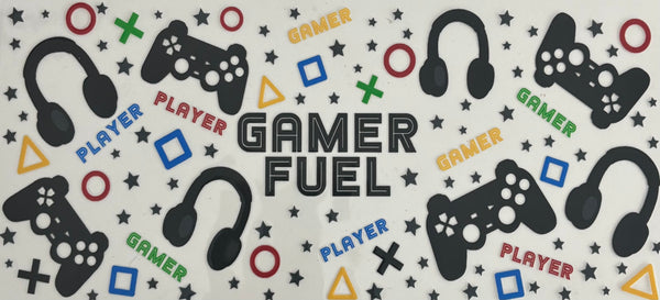 Gamer Fuel Small Print Drink Cup – Inspire By Ash